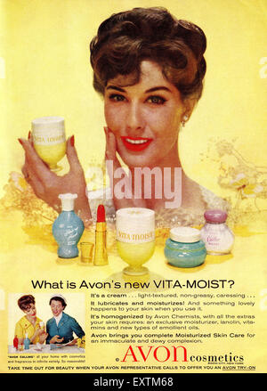 1950s USA Avon Magazine Advert Stock Photo - Alamy