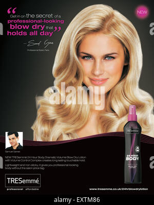 2010s UK Tresemme Magazine Advert Stock Photo - Alamy