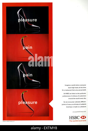 2000s UK HSBC Magazine Advert Stock Photo - Alamy