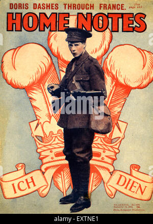 1910s UK Home Notes Magazine Cover Stock Photo - Alamy