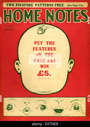 1910s UK Home Notes Magazine Cover Stock Photo - Alamy