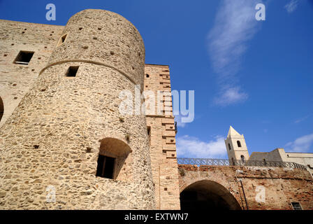Italy Basilicata Bernalda Castle Stock Photo - Alamy