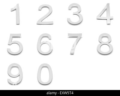 Paper with numbers Stock Photo - Alamy