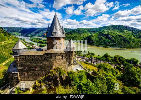 Castle Stahleck, Bacharach, Rhineland-Palatinate, Germany, Europe ...