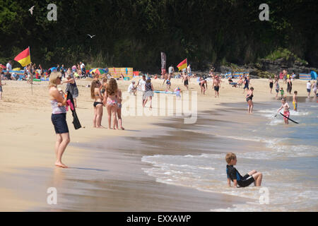 BIKINI GIRLS CORNWALL UK Stock Photo: 5163505 - Alamy