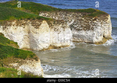 Flamborough Head's Chalk Cliffs Stock Photo - Alamy
