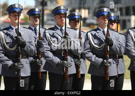 Gdansk, Poland 17th, July 2015 Polish National Police day celebrations ...