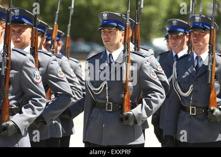 Gdansk, Poland 17th, July 2015 Polish National Police day celebrations in Gdansk. Police ...