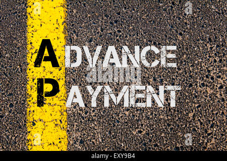 Concept image of Business Acronym AP Acceptance Protocol written over ...