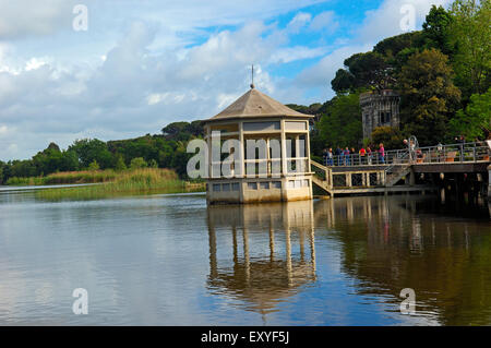 The lake Lago di Massaciuccoli, in Torre del Lago Puccini near ...