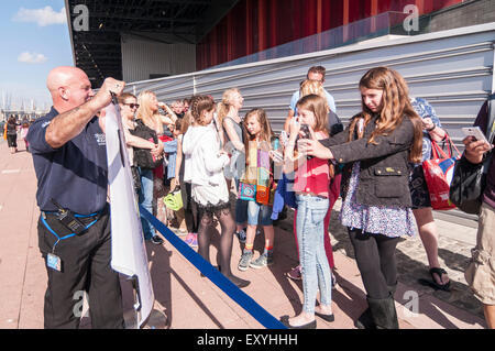 Harry Potter cast JK Rowling Stock Photo - Alamy