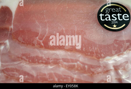 Award winning pack of bacon Stock Photo - Alamy
