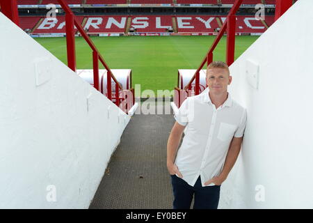 Ex Barnsley FC footballer Bobby Hassell at the Barnsley FC Football ...