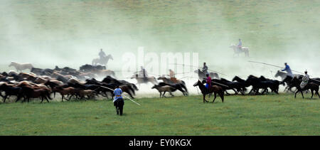 Abag, China's Inner Mongolia Autonomous Region. 20th July, 2015 ...