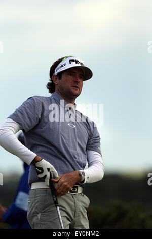 Bubba Watson during the second round of The Barclays golf tournament at ...