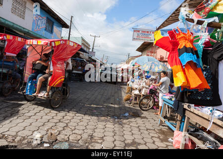 Street market of Rivas, Nicaragua Stock Photo - Alamy