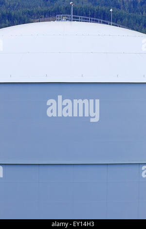 Fortis BC's Mt. Hayes LNG storage facility, near Ladysmith, Vancouver ...