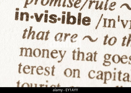 Definition of word obscure in dictionary Stock Photo - Alamy
