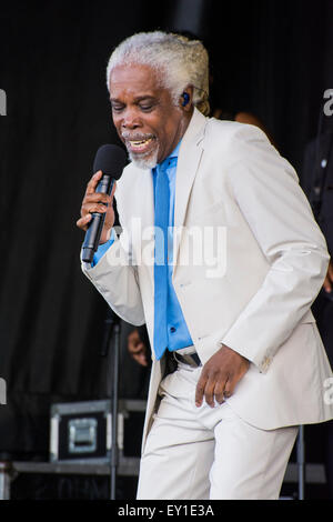 South Shields, UK. 19th July, 2015. Former Rose Royce lead singer Stock ...