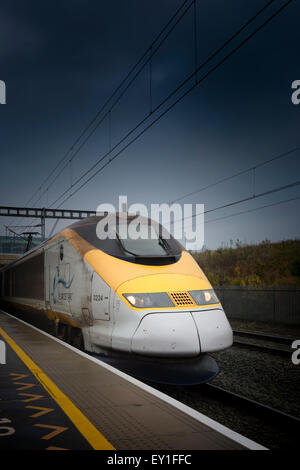 Ebbsfleet International train station on the Eurostar and South Eastern ...