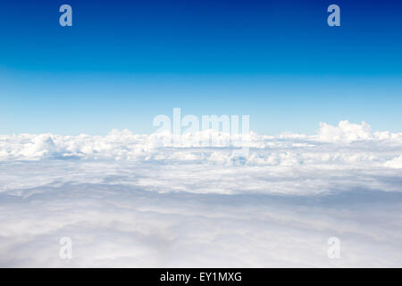 A blue sky with beautiful white clouds Stock Photo - Alamy
