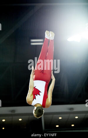 Toronto, Canada. 19th July, 2015. Silver Medal winner in Gymnastics ...