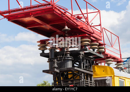 portable electric power plant the railway closeup Stock Photo: 85480640 ...