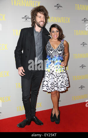 Sydney, Australia. 6 July 2015. Maz Compton (Dan & Maz – 2Day FM ...