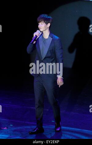Jae-lim Song attends a conference for fans in Taipei, Taiwan, China on ...