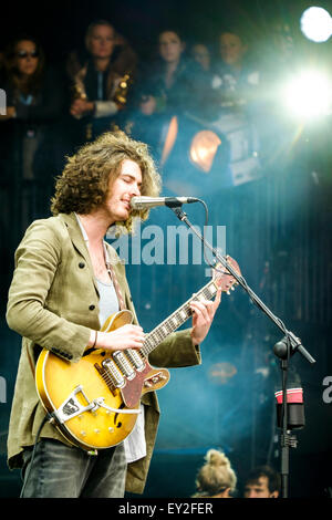 Hozier plays Glastonbury Festival at Worthy Farm on 28/06/2015 at ...