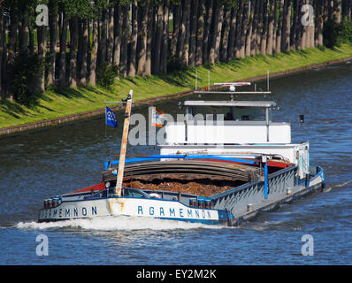 Agamemmon, a container ship and chemical tanker, operates along the ...