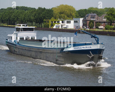 Gerardus-Majella, a container ship and oil tanker, operates on the ...