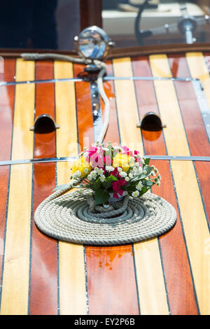 Swan of the Thames slipper launch boat at the Thames Traditional Boat ...