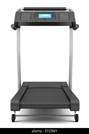 treadmill isolated on white background Stock Photo - Alamy