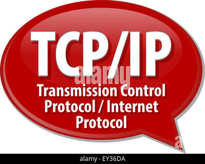 Transmission Control Protocol. Internet Technology concept Stock Photo ...