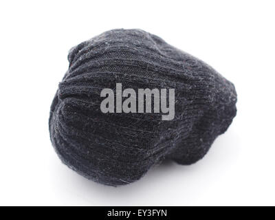 Crumpled socks isolated on white background Stock Photo - Alamy