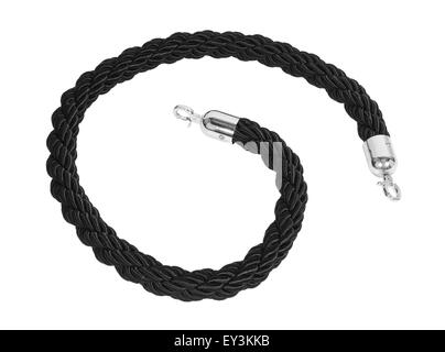 barrier stand, cord stand, rope barrier Stock Photo - Alamy