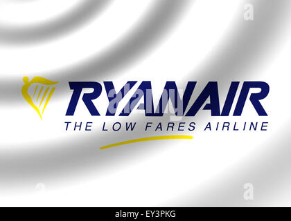 Ryanair Airlines logo icon flag emblem sign Stock Photo - Alamy