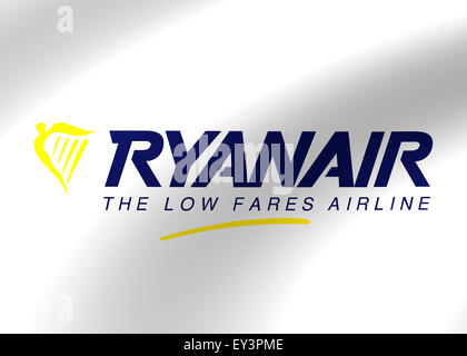 Ryanair Airlines logo icon flag emblem sign Stock Photo - Alamy