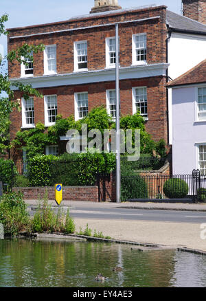 Writtle Essex Village Pond on Green Stock Photo - Alamy