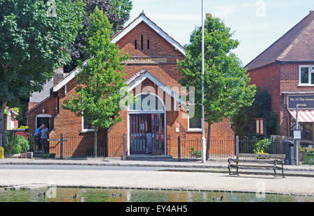 The village pond on Writtle green Stock Photo - Alamy