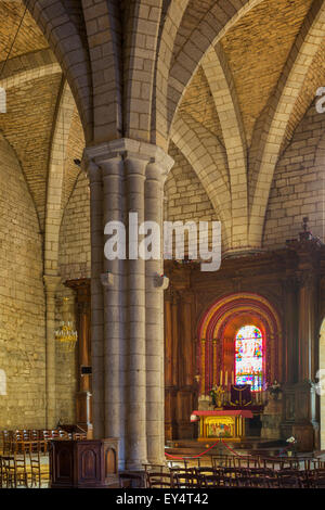 Window in the Chapel of Saint-Michel on the Mountain of Saint Michel ...