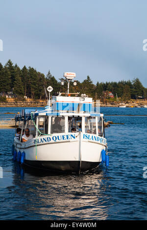 Passenger ferry service from Nanaimo to Protection Island, British ...