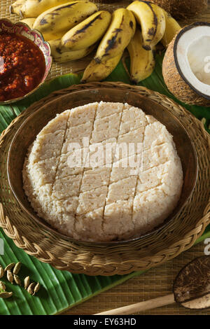 Kiribath, The milk rice is a traditional Sri Lankan food made from rice ...