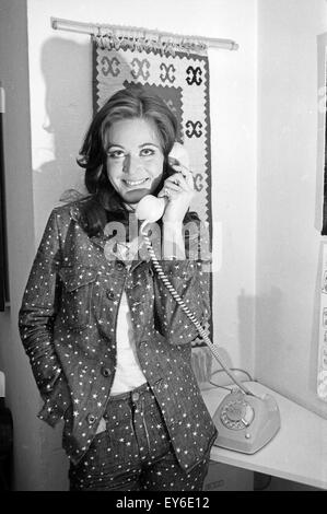 Deutsche Schauspielerin Gundy Grand, Deutschland 1980er Jahre. German ...
