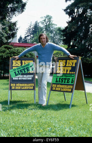 Der österreichische Schauspieler und Politiker Herbert Fux, Österreich ...