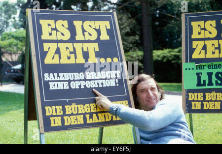 Der österreichische Schauspieler und Politiker Herbert Fux, Österreich ...