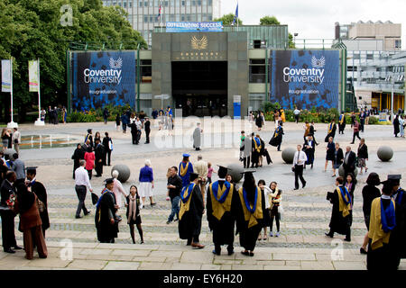 Coventry University graduation day Stock Photo - Alamy