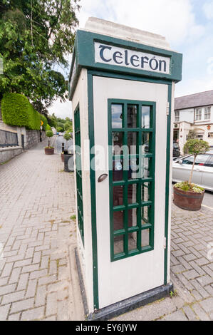 Irish telephone box Stock Photo - Alamy
