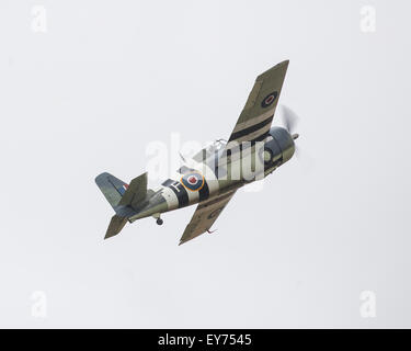 Preserved Grumman Martlet or Wildcat WW2 US UK fighter aircraft at ...